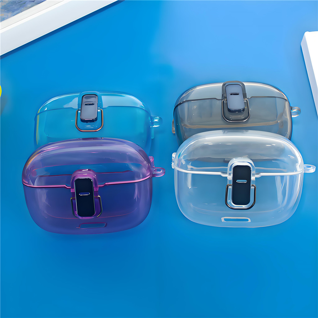 For JBL WAVE 200TWS/Vibe Beam Transparent PC Headphone Protective Case ...