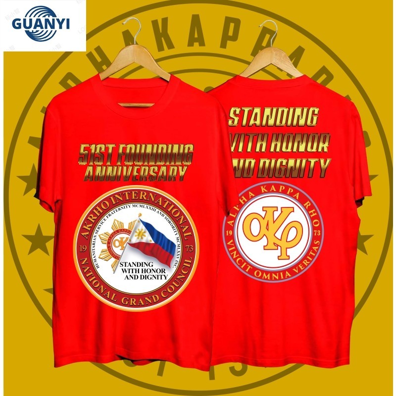 AKP 1973 Alpha Kappa Rho v104 skeptron 51th Anniversary universal AKRHO Clothing | Shopee ...