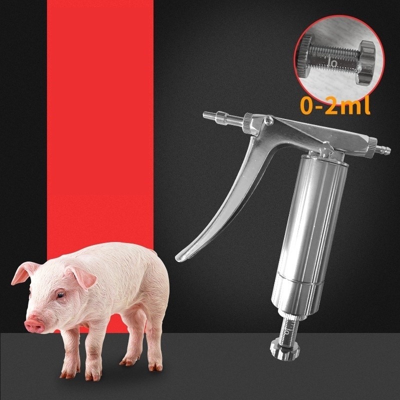 Veterinary Continuous Chicken Vaccine Automatic Injection Needle 2ml ...