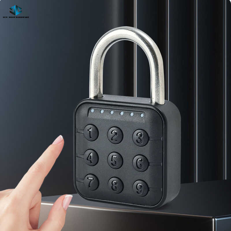 Smart Combination Padlock Code Lock gamit ang Zinc Alloy Locking Hook ...