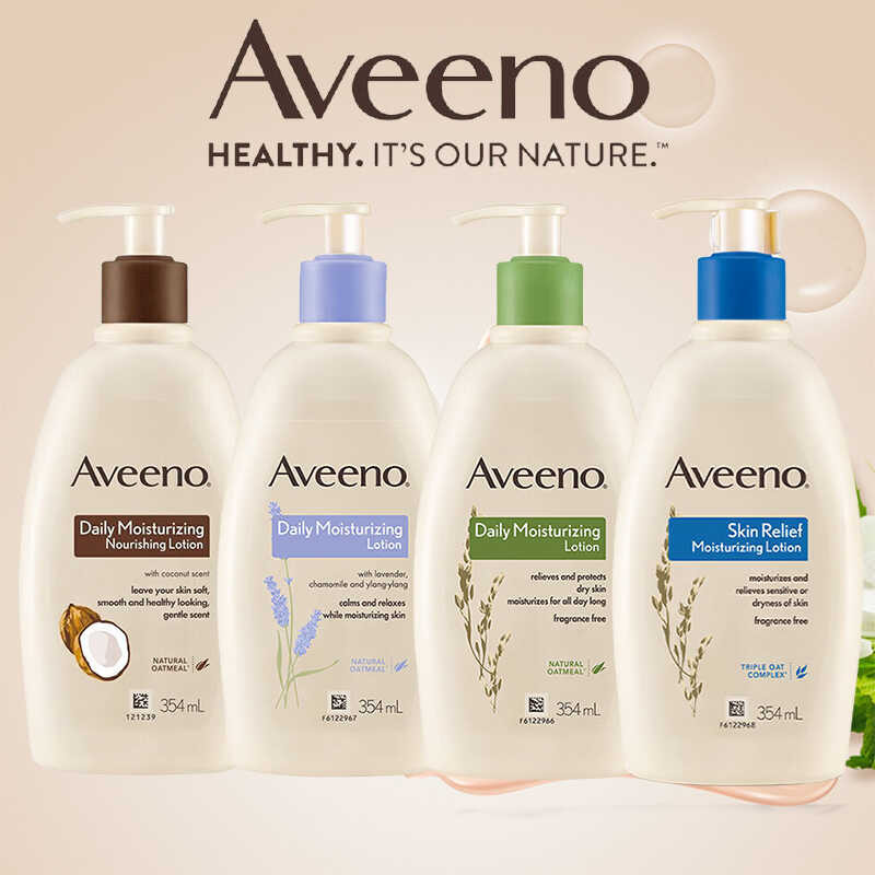 Lotion/Skin Aveeno Lotion/Stress Relief Body Lotion/Daily Moisturizing ...
