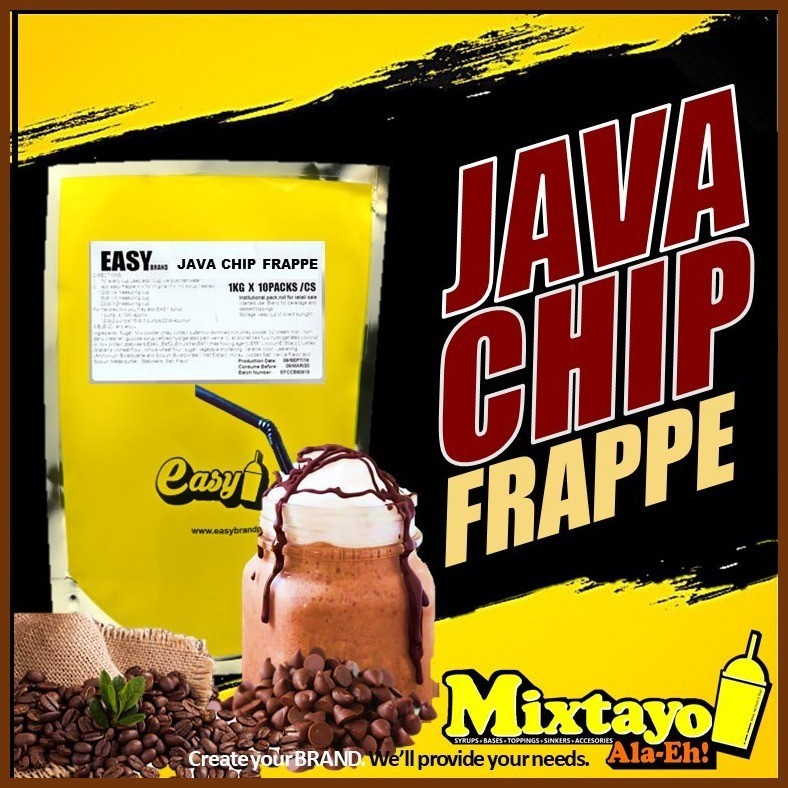 ∇ ⏠ Java Chip Powder Mix (EasyBrand for Frappe, Milktea, and Ice cream ...