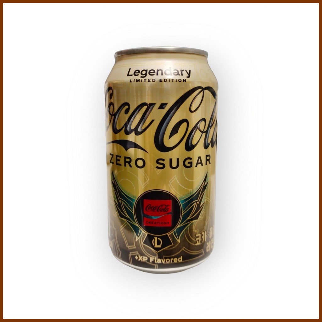 Korea) Coca Cola Legendary. League of Legends Limited Edition. Zero ...