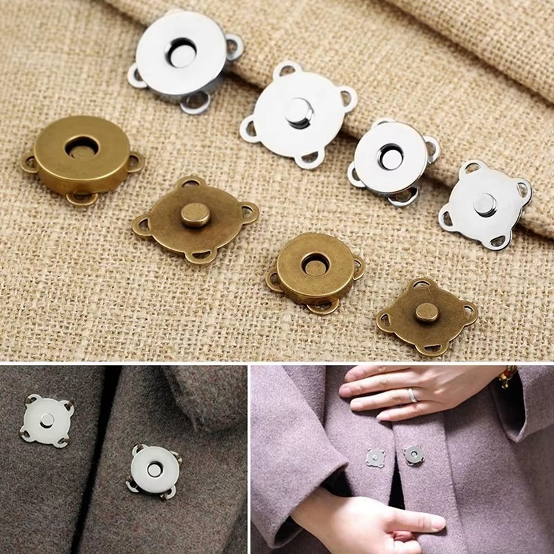 20/5 Sets Magnet Snaps Button - Closure Fastener Snap Buttons - Mini Adsorption Buckle - 5 ...