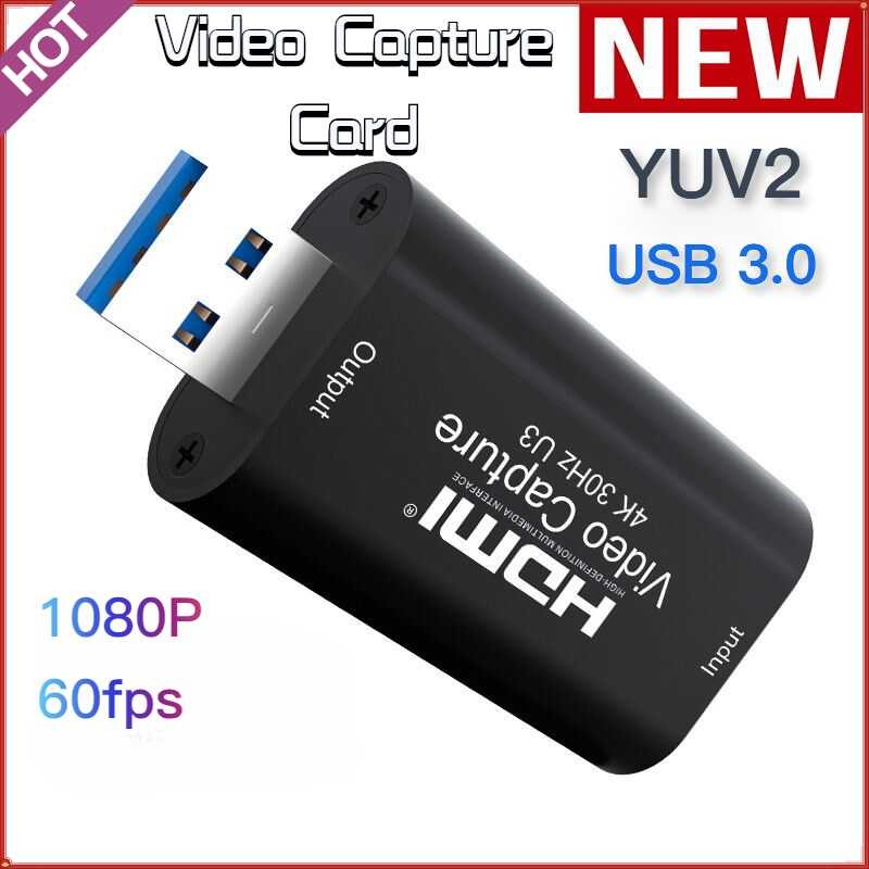 4K 30Hz HDMI Video Capture Card Ms2130 Yuy2 USB 3.0 Game Recording ...