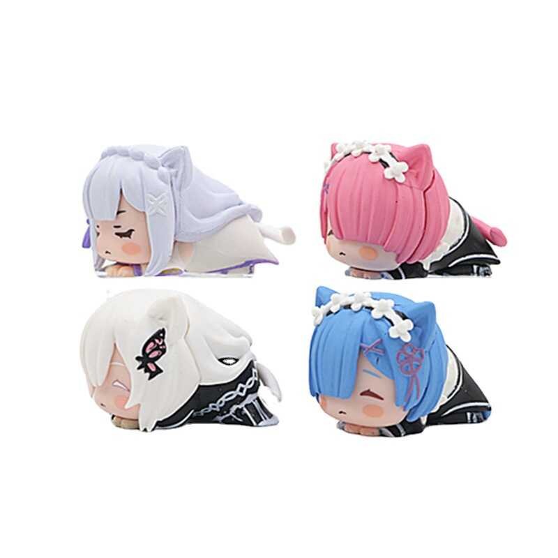 5 4Cm Anime Re:Zero Kara Himeru Isekai Seikatsu Kawaii Rem Emilia Ram ...