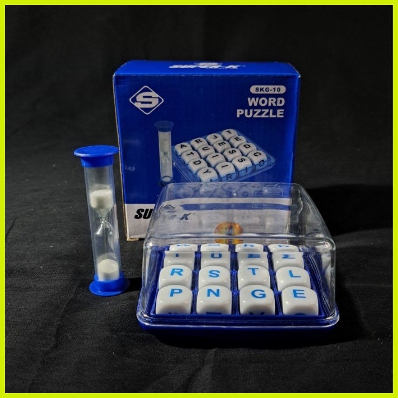 ♀ Word Game with Plastic Letter Tiles | Super K's Classic Scrabble ...