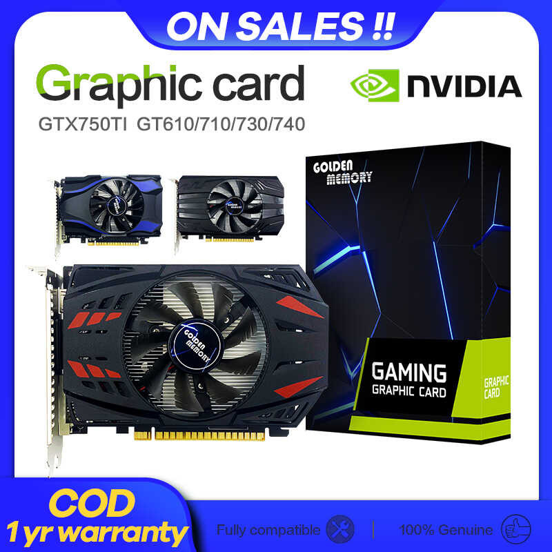 NVIDIA 100%New Graphics Card GTX 750Ti Super 4Gb Video Card 128Bit GPU ...