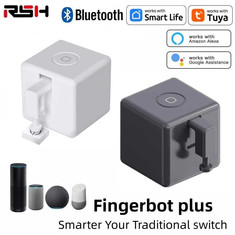 Bluetooth RSH Smart Fingerbot Switch Button Pusher Robot Walang Wiring ...