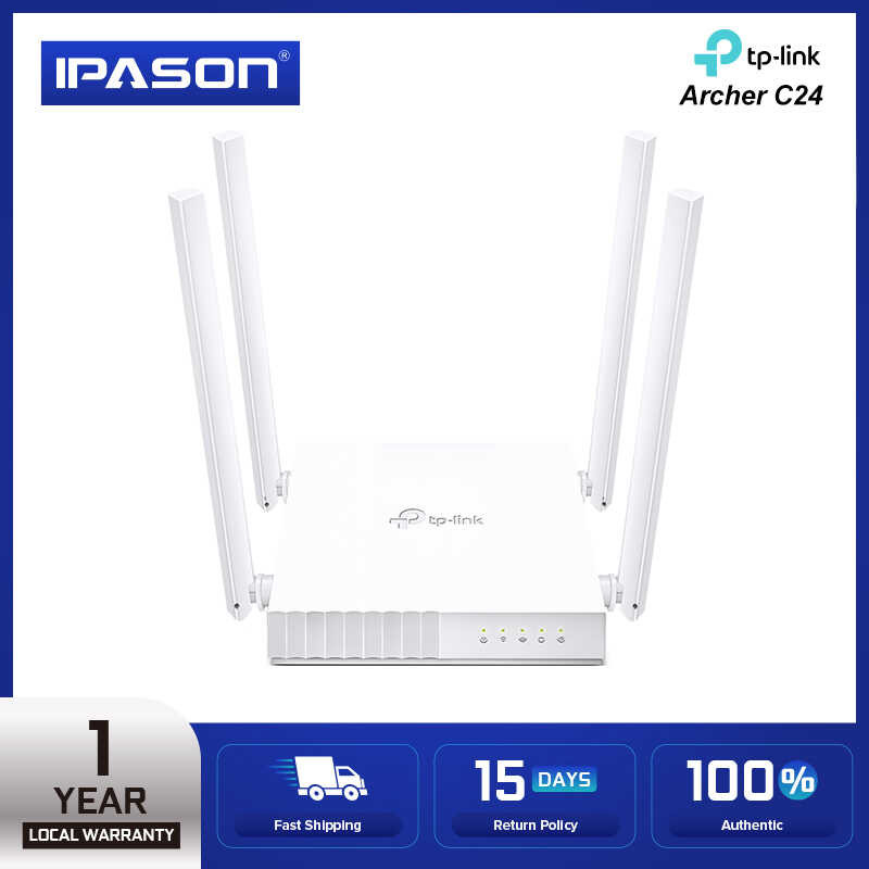 Archer Tp-K C24 Ac750 Dual Brand Wi-Fi Router Tp-K | Shopee Philippines