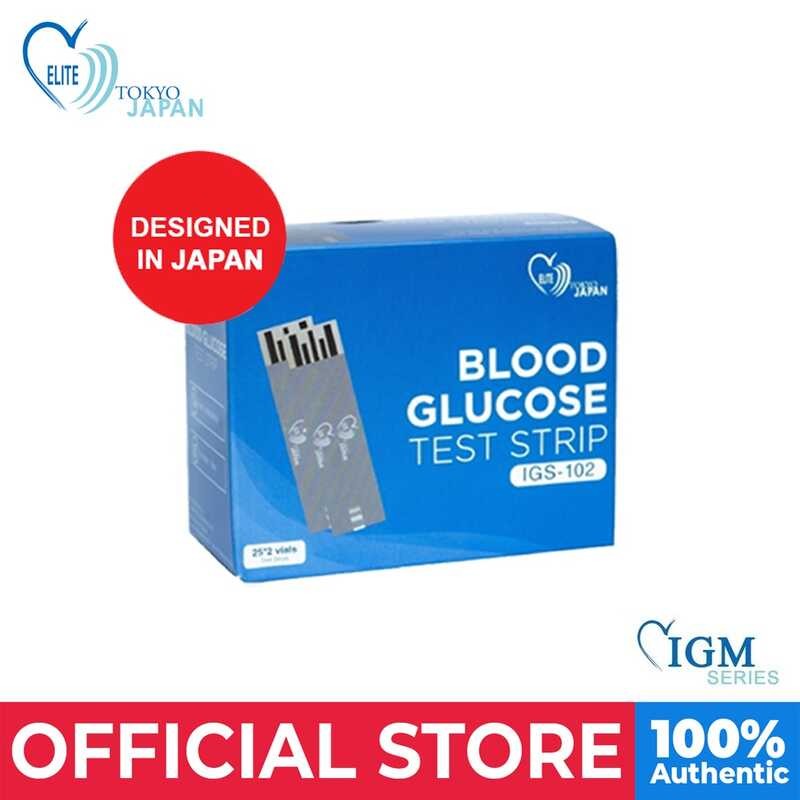 LY Elite IgS102 Blood GlucoSe Meter Glucometer TeSt StripS - 50 PcS (1 ...