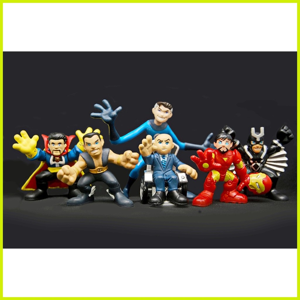 Hasbro Marvel SUPERHERO SQUAD FIGURES (Avengers X-men Ironman Spider ...