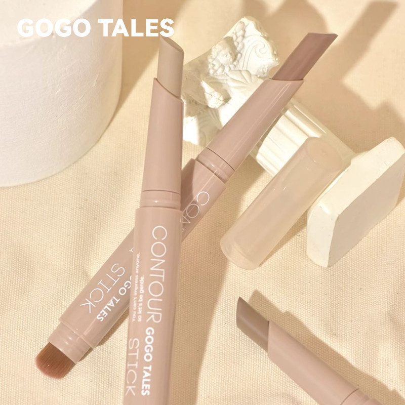 GOGO TALES Contour Stick Double-Ended With Brush Head Easy To Blend ...