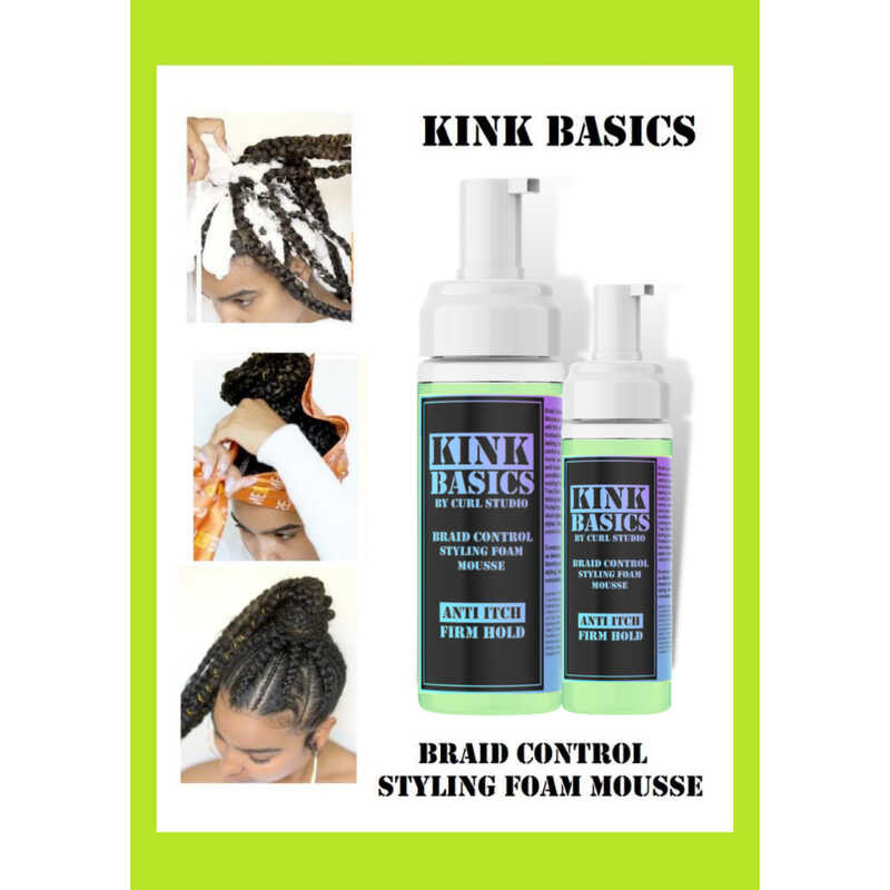 In vogue Braid Control Styg Foam Mousse Kink Basics by Curl Studio ...