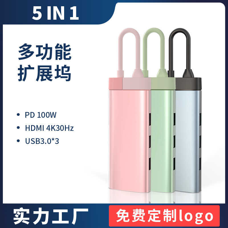 Fc USB 3.0 Laptop Converter 5-In-1 Docking Station | Shopee Philippines