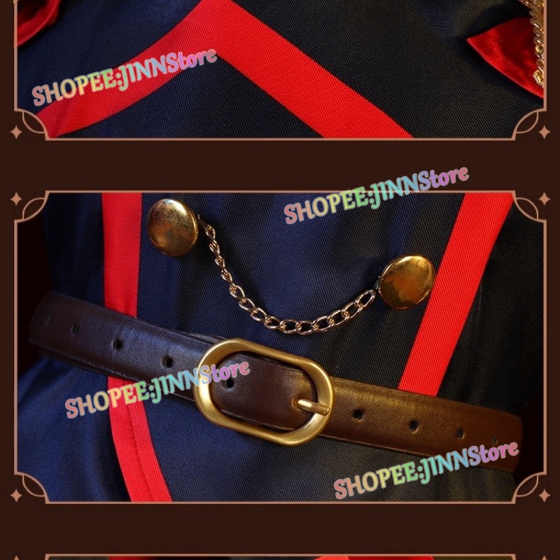 - JINN - Mato Seihei no Slave Ren Yamashiro Cosplay Costume Chained ...