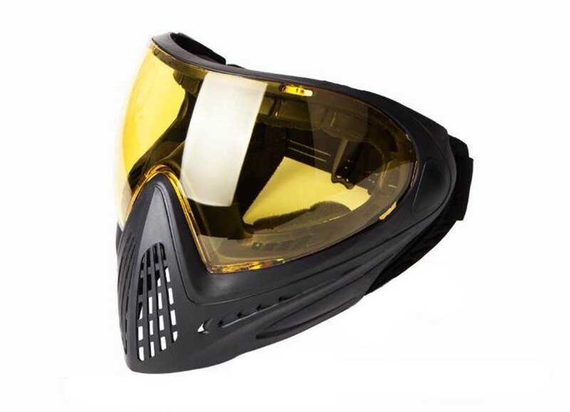 FMA F1 Full Face With Single Layer Safety Anti-Fog Goggle Mask ...