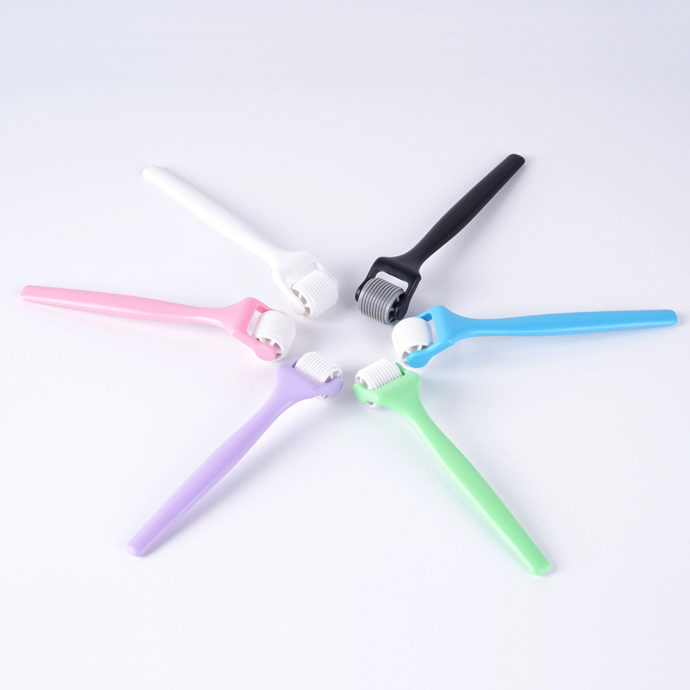 Plastic microneedle roller, facial mask roller, manual roller, facial ...