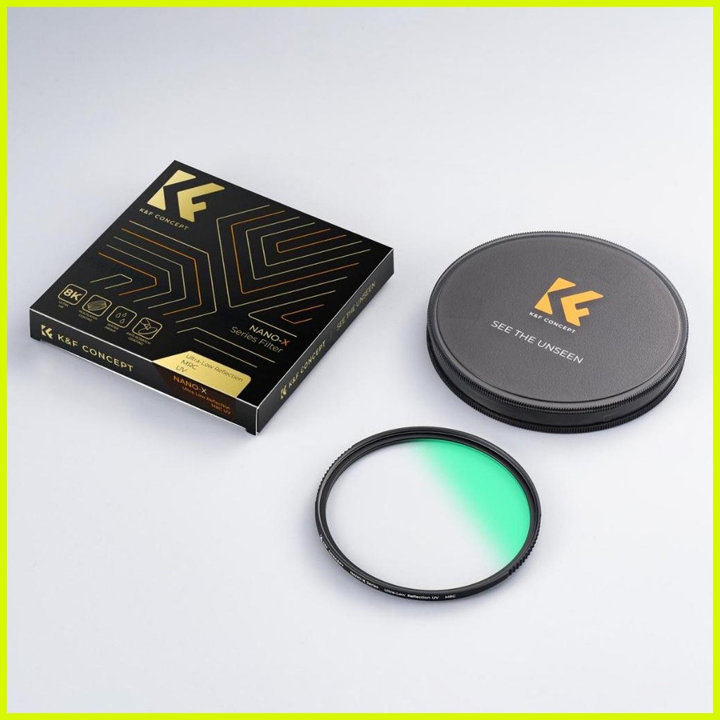 K&F KF CONCEPT NANO-X Premium UV Filter 0.1% Ultra-low Reflection ...