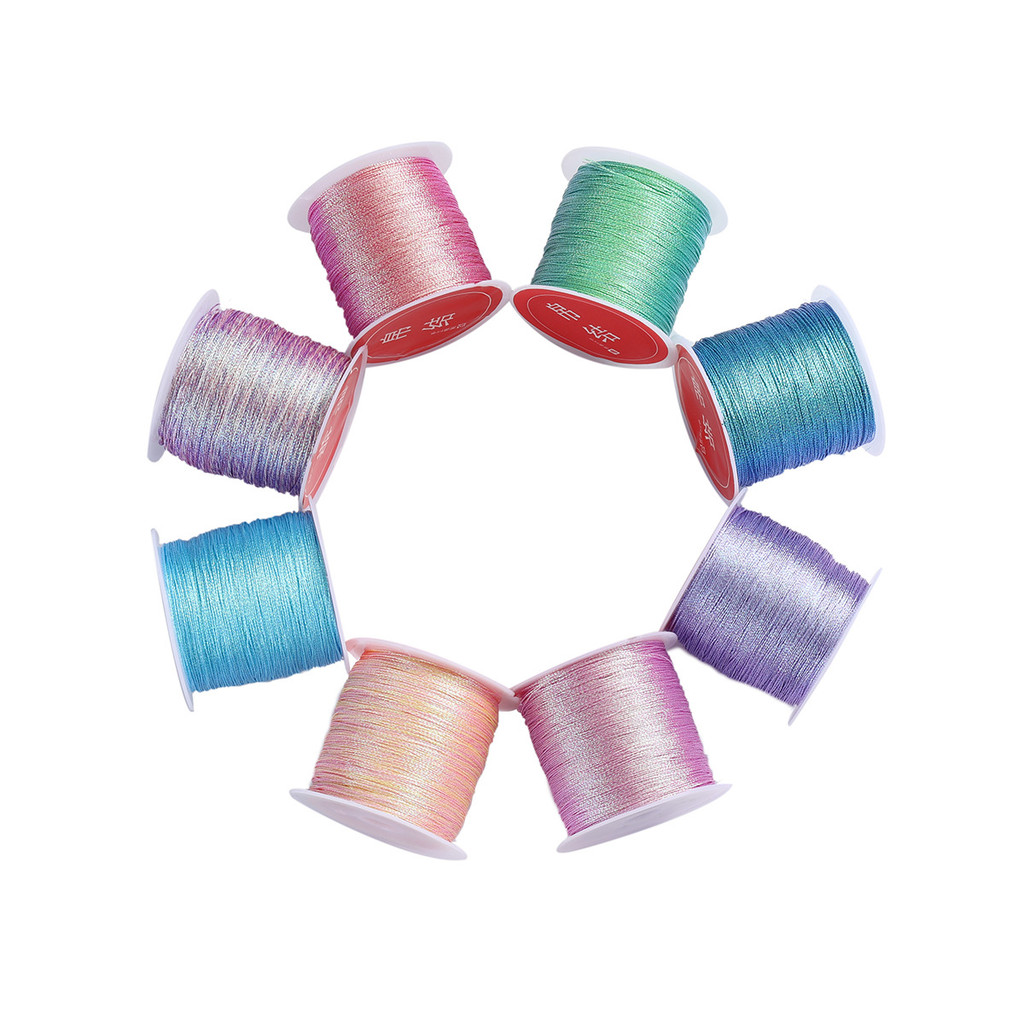 25-100m colorful gold wire hand woven jade wire DIY bracelet necklace ...