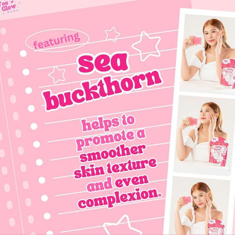 YGB Beauty White Soap ( 5 X 70g ) - 1 PACK | Sea Buckthorn Snail ...