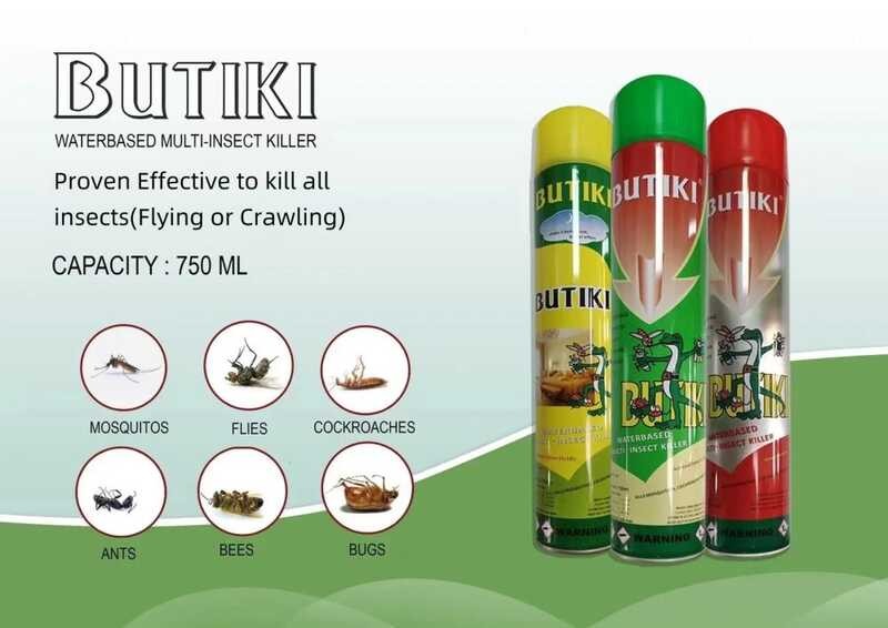 BUTIKI Insecticide Aerosol 750Ml Insect Killer Mosquito Spray B5a ...