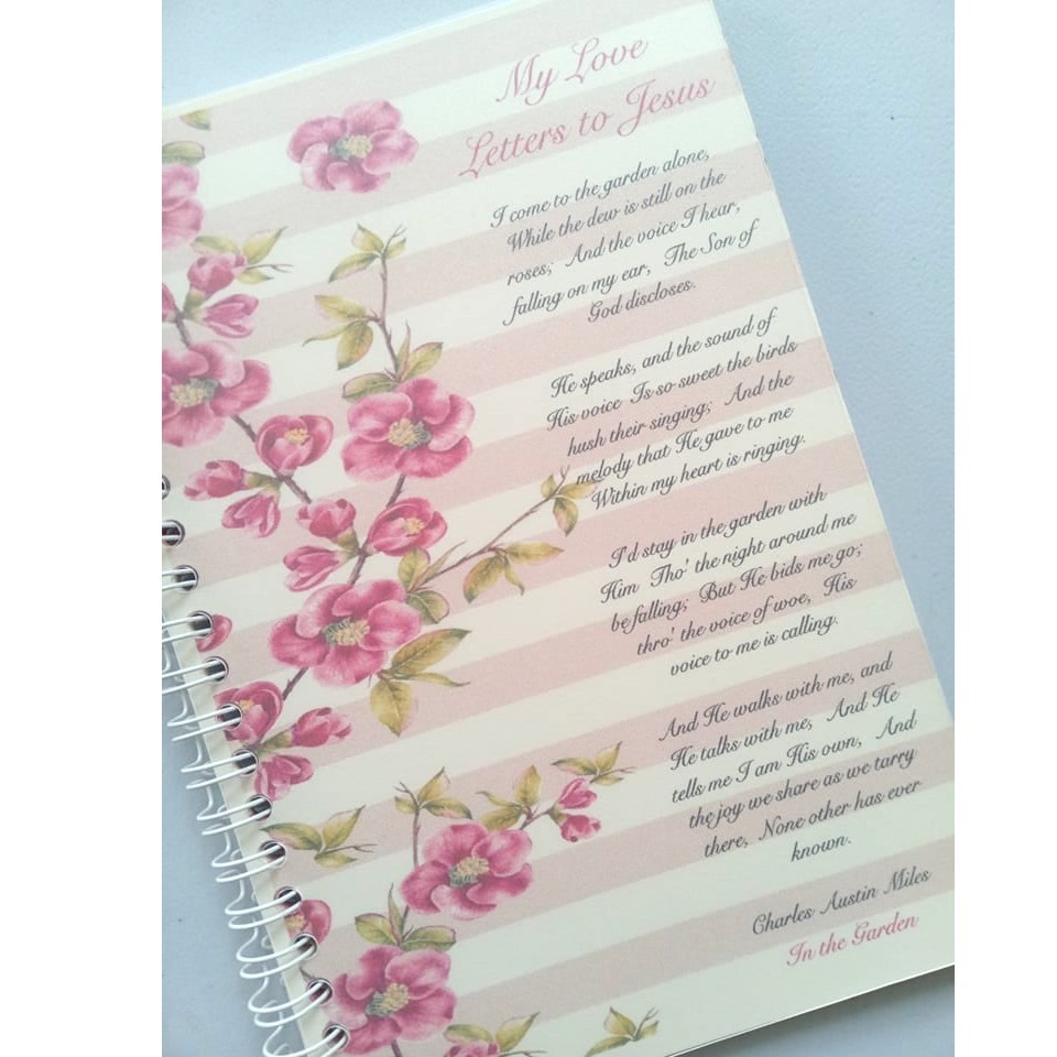 Prayer Journal - A5 Notebooks - My Love Letters to Jesus - In the ...
