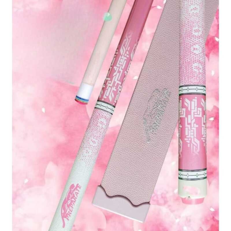 13Mm Pink Panther Cues Maple Cue 1/2 Split Big Tip Billiards Predator ...