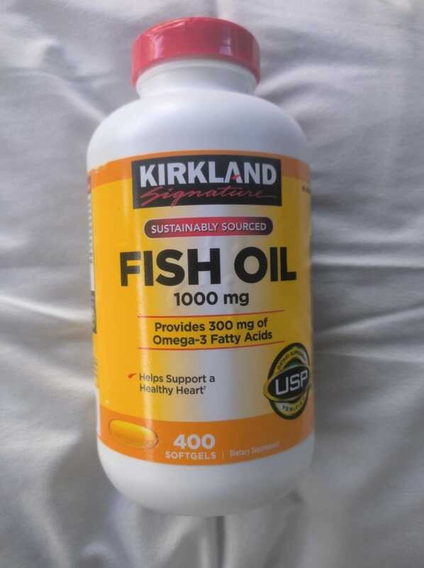 Kirkland Signature Fish Oil 1000Mg 400 Softgels 2027 Expiration ...