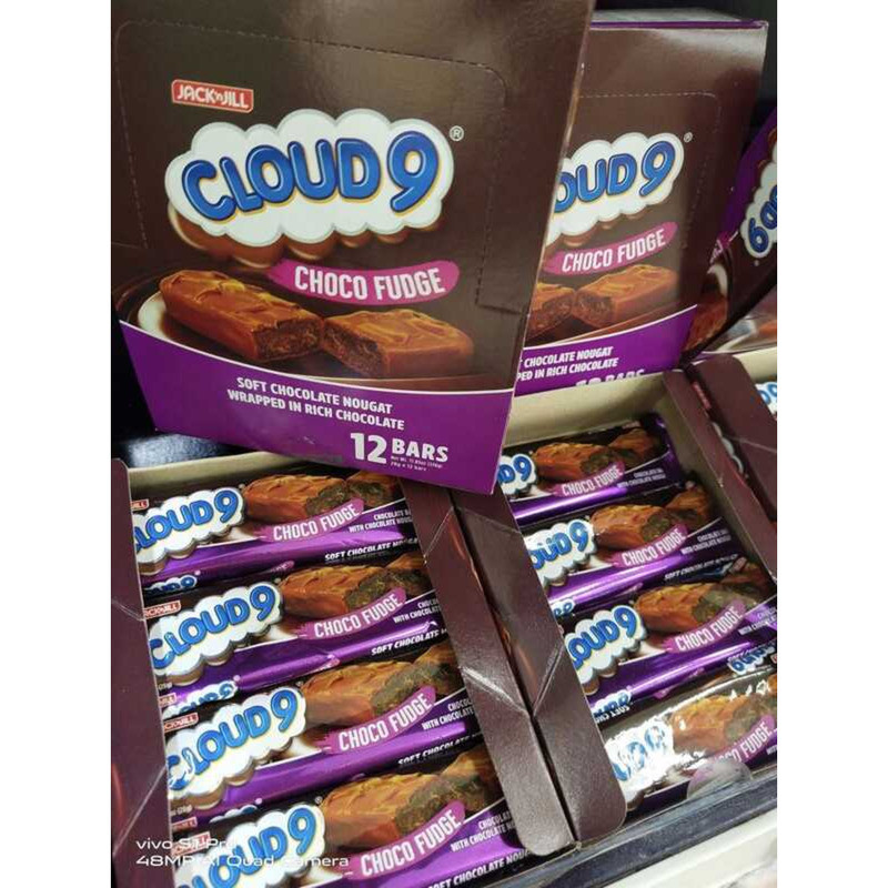 Cloud 9 Peanut Butter Chocolate Bar (50G X 12) | Shopee Philippines