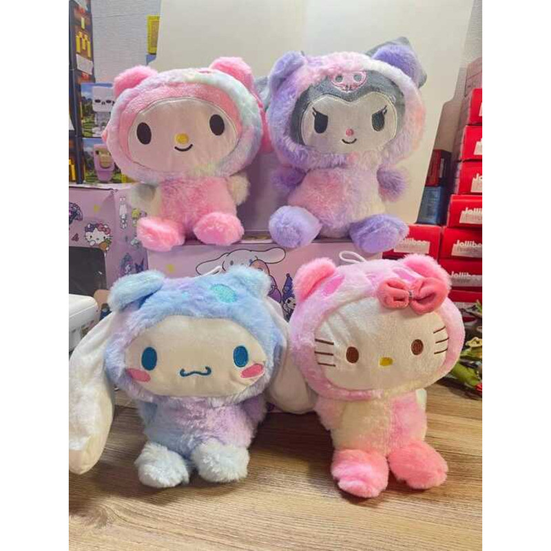 All Four Characters - Hello Kitty, Kuromi, My Melody And Cinnamoroll ...