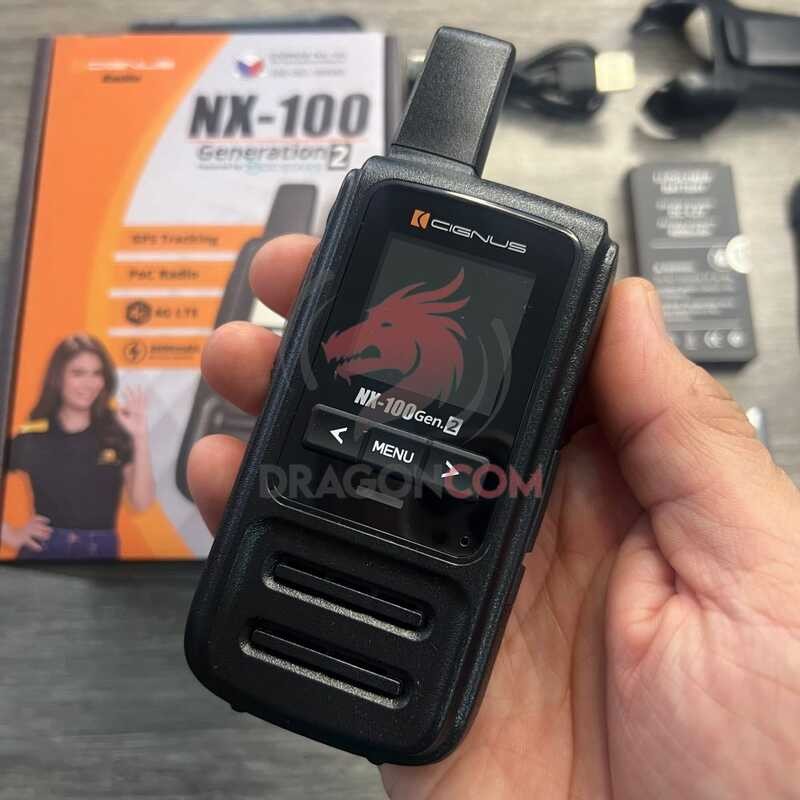 Cignus Nx-100 4G LTE Portable Network POC Radio Nx100 Gen 2 (With Gps ...
