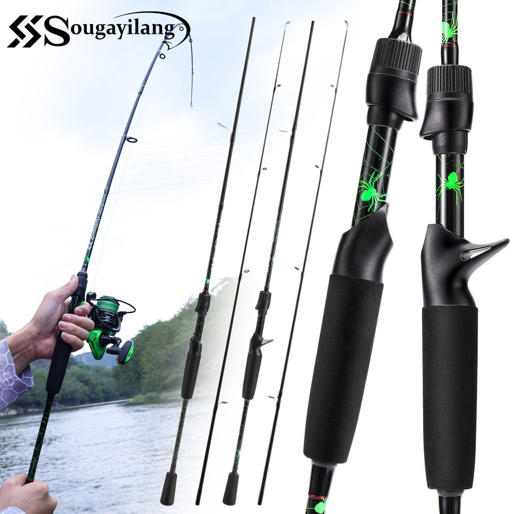Sougayilang Fishing Rod 1.8m-2.1m 8-17 Lb Spinning/Casting Fishing Rod ...