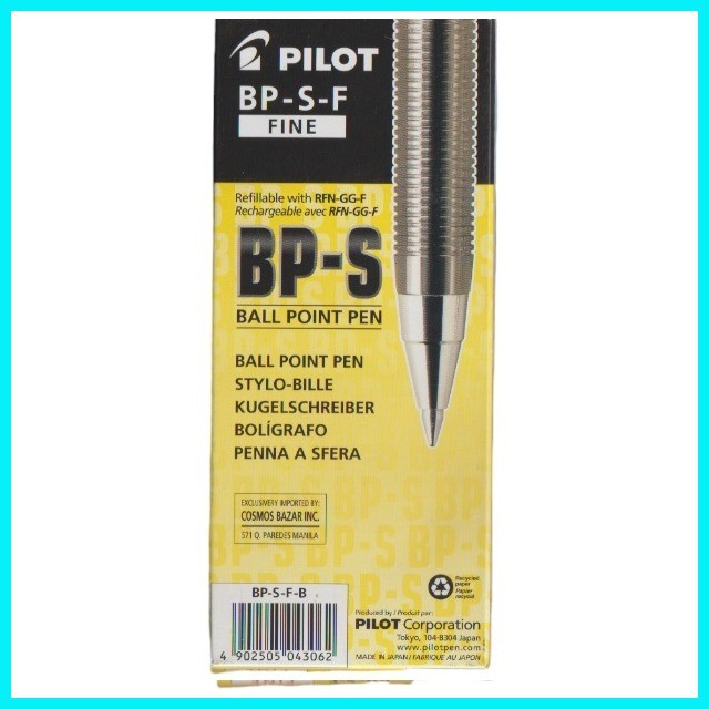 Pilot BPS Fine 12pcs 1 box BLACK, BLUE and RED Ballpen Ballpoint Pen ...