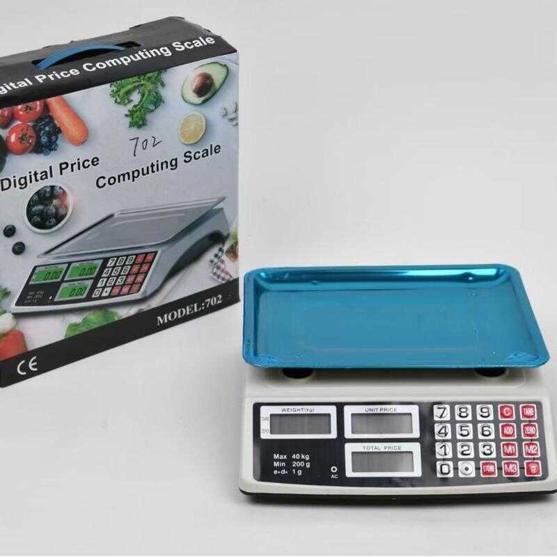 40Kg Digital Weighing Scale Price Computing English Version Electronic ...
