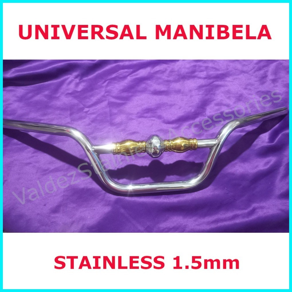 UNIVERSAL STAINLESS MANIBELA, "GOLDSILVERGOLD" TMX 125/155, EURO 150 ...