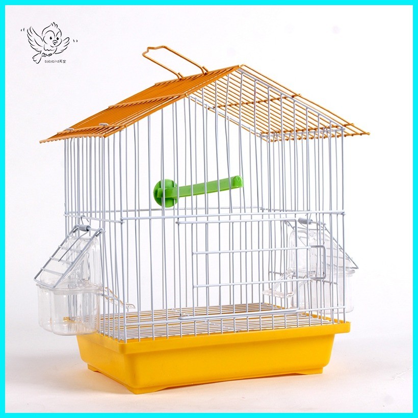 Portable small bird cage budgie bird cage wrought iron metal cage ...