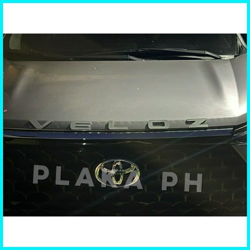 Hood emblem for Toyota Veloz (Can apply on Any model) | Shopee Philippines