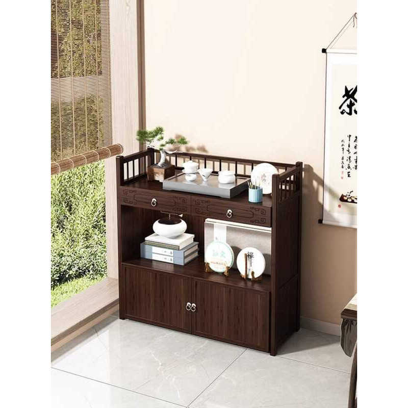 New Chinese Style Bogu Rack Tea Set Display Rack Living Room Book Multi ...
