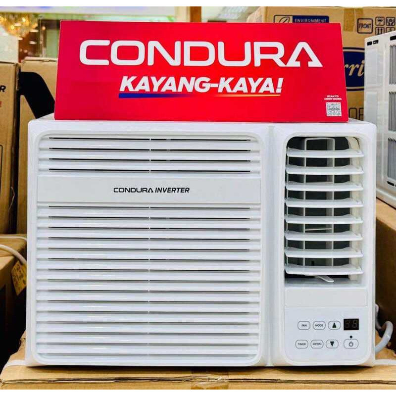 Brand New Condura Wconh009eevc2 1.0Hp Window Type Inverter Aircon ...