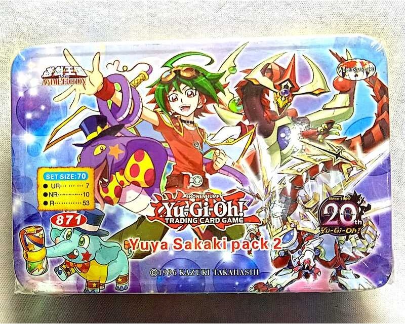 Yuya Sasaki Pack 2 Tin (Class A) Yu gi Oh Trading Card Game | Shopee ...