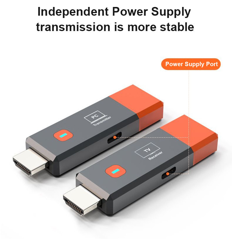 1080P 50m Wireless HDMI Extender Audio Video Transmitter and Receiver ...