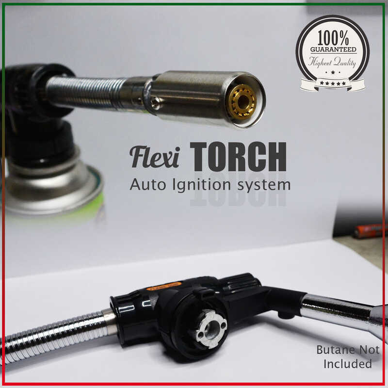 Handheld Butane Torch Gun FLEXI BRAZING TORCH Portable Copper Welding ...