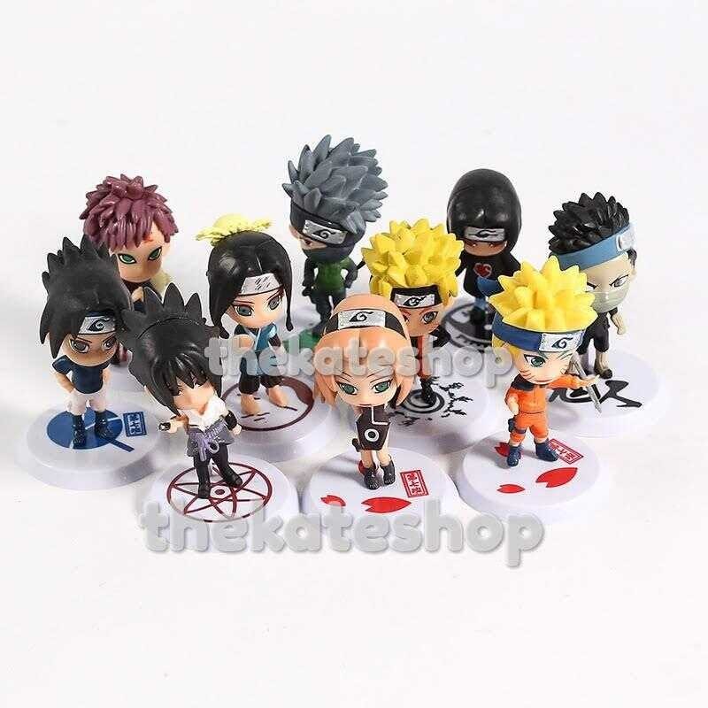 Naruto Mini Figure 5Pcs 6Pcs / 10Pcs Set | Shopee Philippines