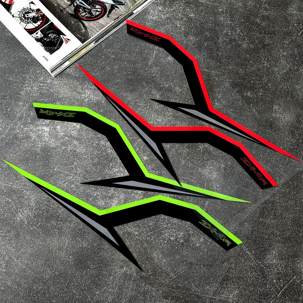 Motorcycle Fairing Head Sticker Reflective Front Bumper Waterproof ...