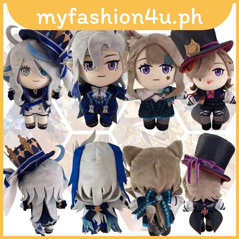 20cm Genshin Impact Stuffed Doll Lyney Lynette Plush Toy Tartaglia ...