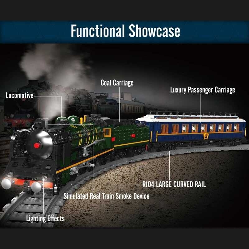 F City Trains MOC Orient Express-French Railways SNCF 231 Steam ...