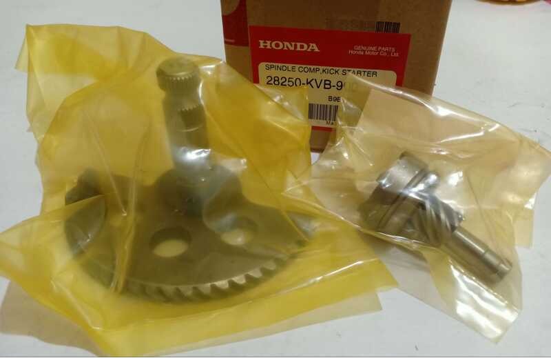 Comp,Kick Starter Spindle & Gear Comp, Kick Spindle Beat Scoopy ...