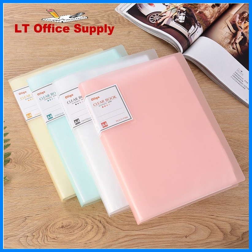 Clearbook A4 non-refillable information booklet test paper folder ...