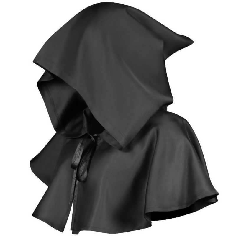 ZXH Pelikula Halloween COS Costume Kamatayan Cloak Medieval Hooded ...